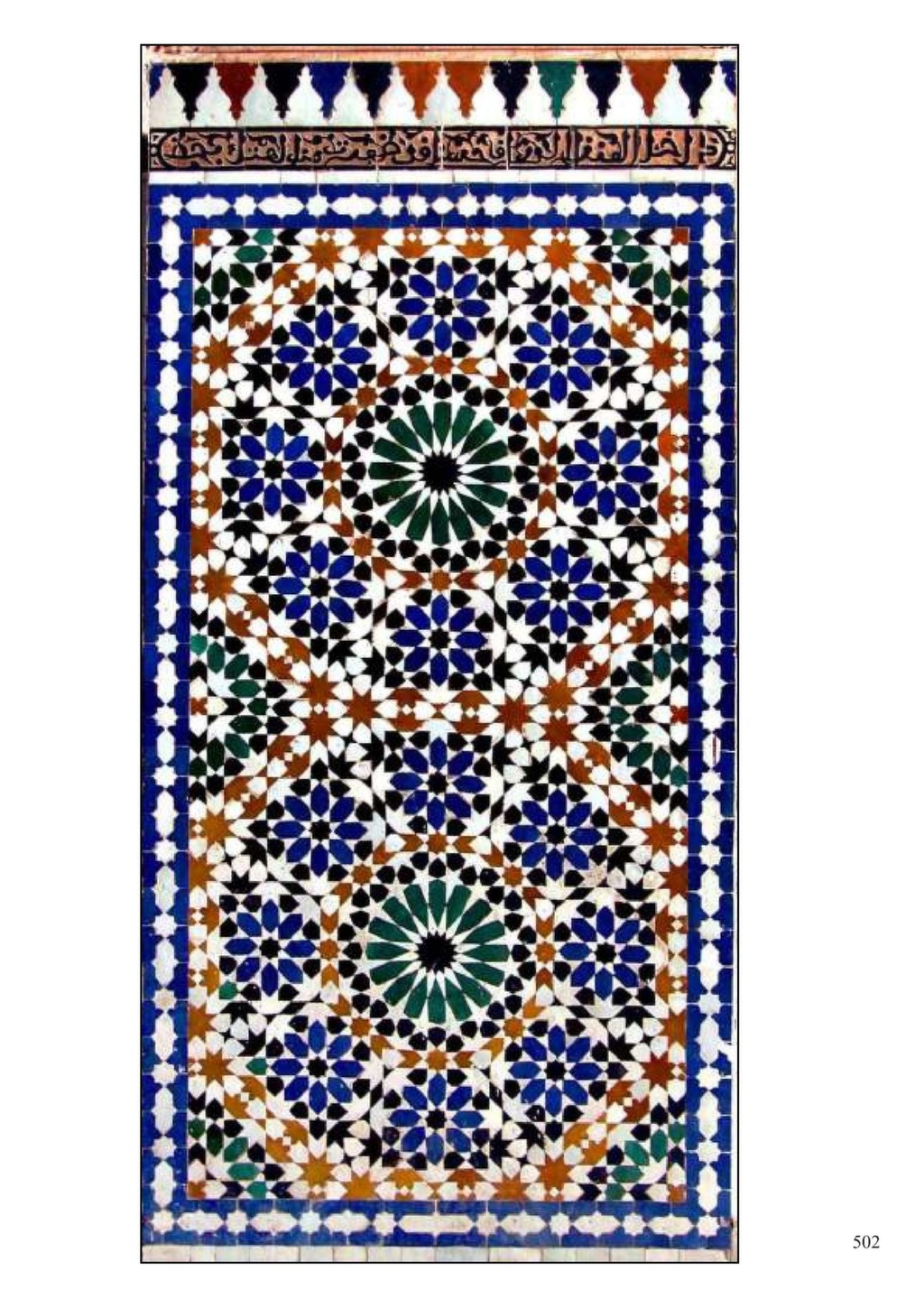 L’arabesque au Maroc – ZAKHRAFA
